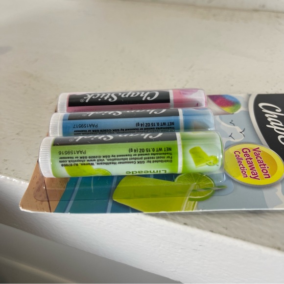 Chapstick | Makeup | New Chapstick Vacation Getaway Snow Cone Limeade ...
